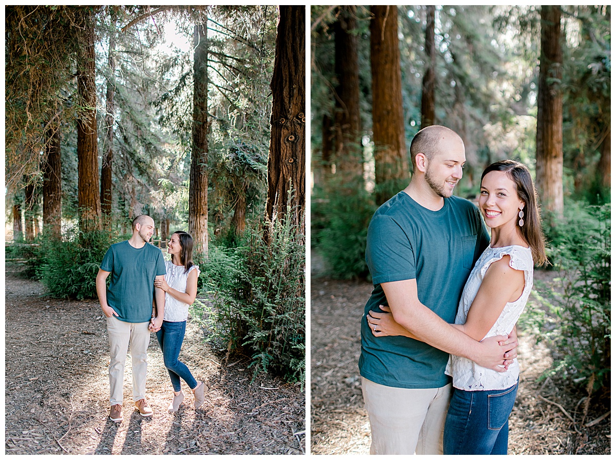 Kendall + Ben // Orange County Redwoods Engagement - tracyrinehart.com