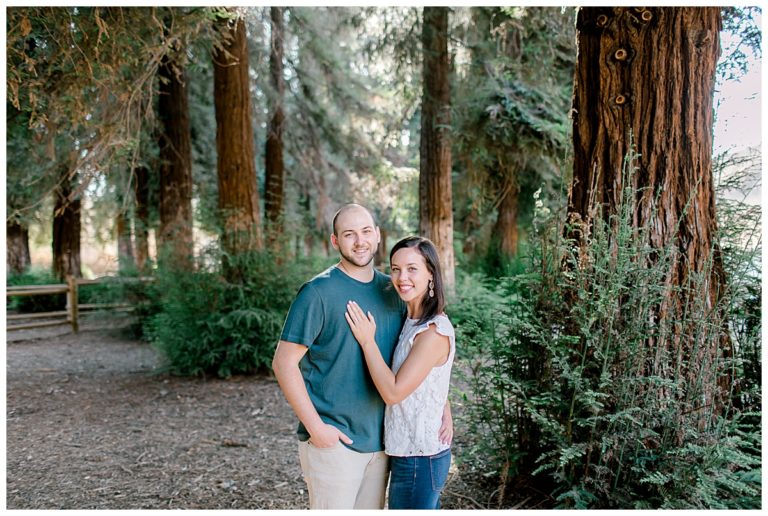 Kendall + Ben // Orange County Redwoods Engagement - tracyrinehart.com